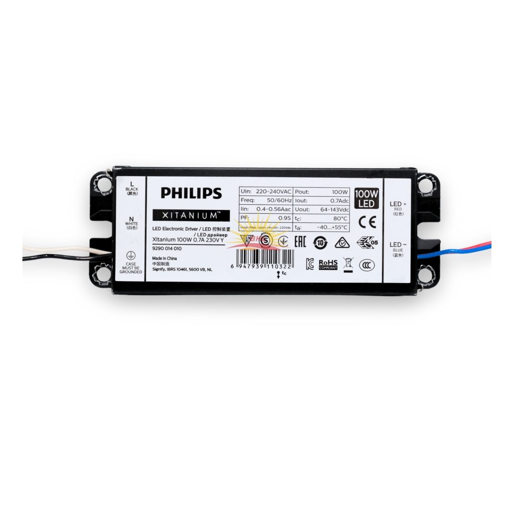 Bộ nguồn/Driver đèn Led Philips Xitanium 100W 0.7A 230V